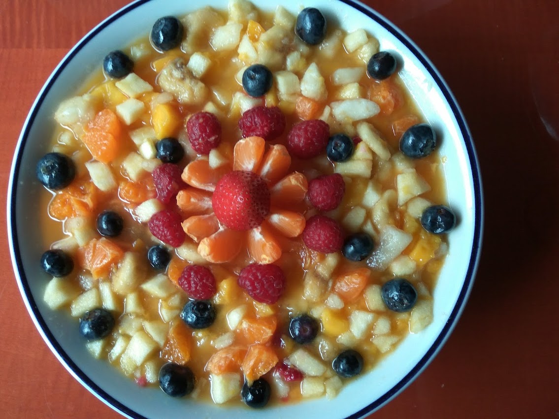 Macedonia de Frutas - Amigas en la cocina