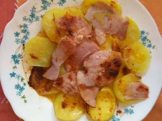 Lacón con Patatas - Amigas en la cocina